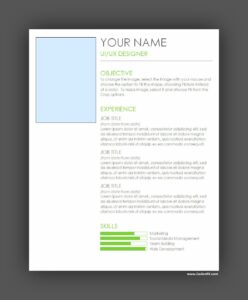 Free Customizable Creative Resume Template