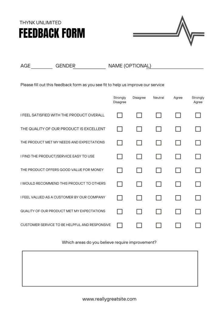 Free Printable Employee Feedback Form