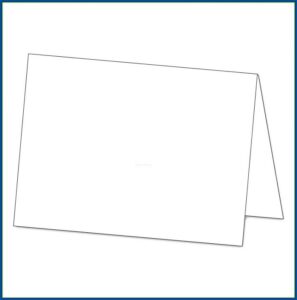 Printable Name Tent Template (Word)