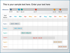 Free Printable Monthly Timeline Template