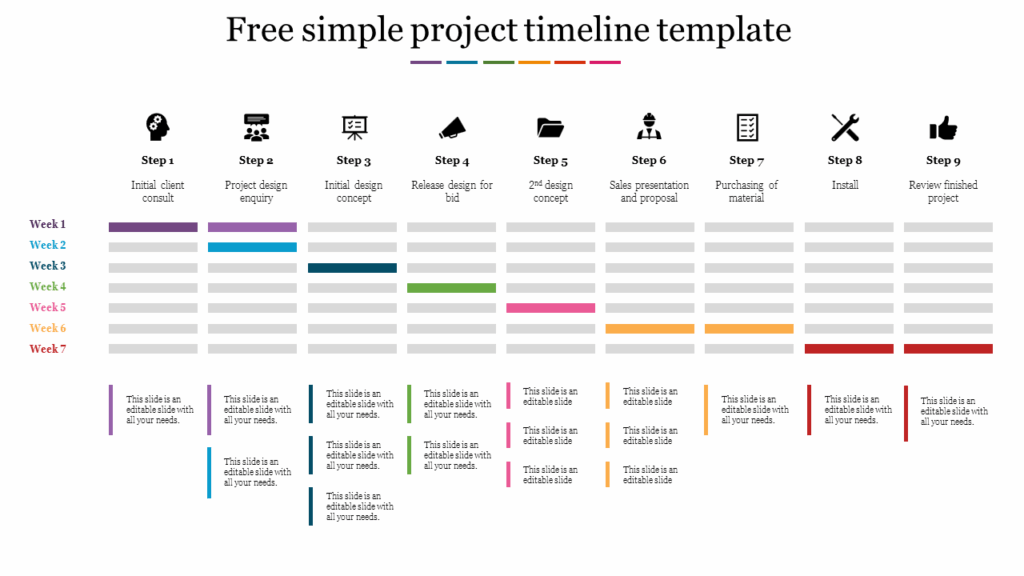 Project Plan Timeline Template (Word)