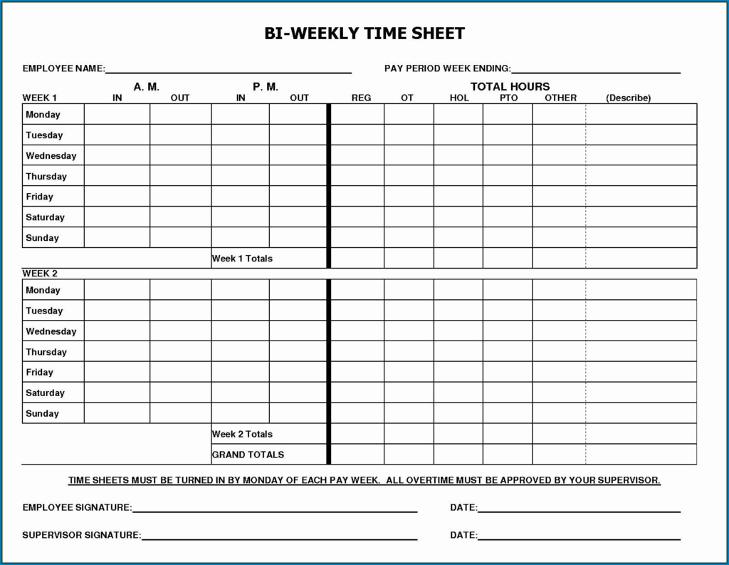 Multiple-Employee Timesheet Template (Excel)