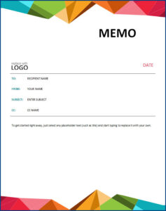 Business Memo Template (Ready To Use)