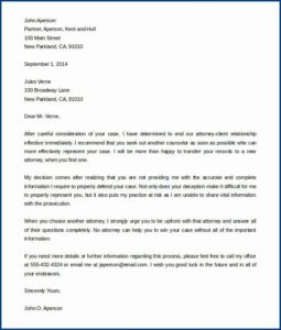 Client Termination Letter Template (With Sample)