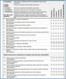 Employee Performance Evaluation Template (Ready To Use)