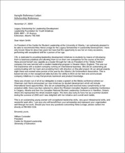 Immigration Recommendation Letter Template