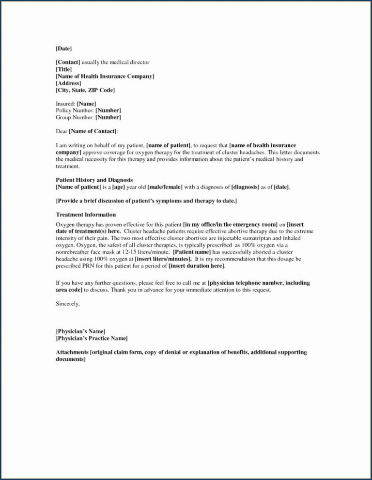 Physical Therapy Letter of Medical Necessity (Free Template)