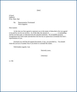 Client Termination Letter Template (With Sample)