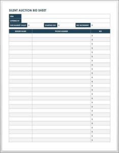 Free Printable Job Fair Sign-in Sheet Template