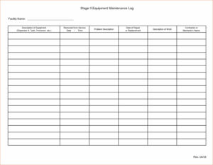 Free Printable Mechanic Timesheet Template
