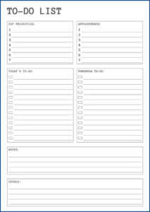 Work To-Do List Template (Ready To Use)